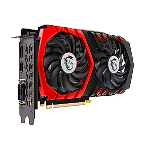 MSI GeForce GTX 1050 Ti Gaming graphics card with Twin Frozr VI cooling system
