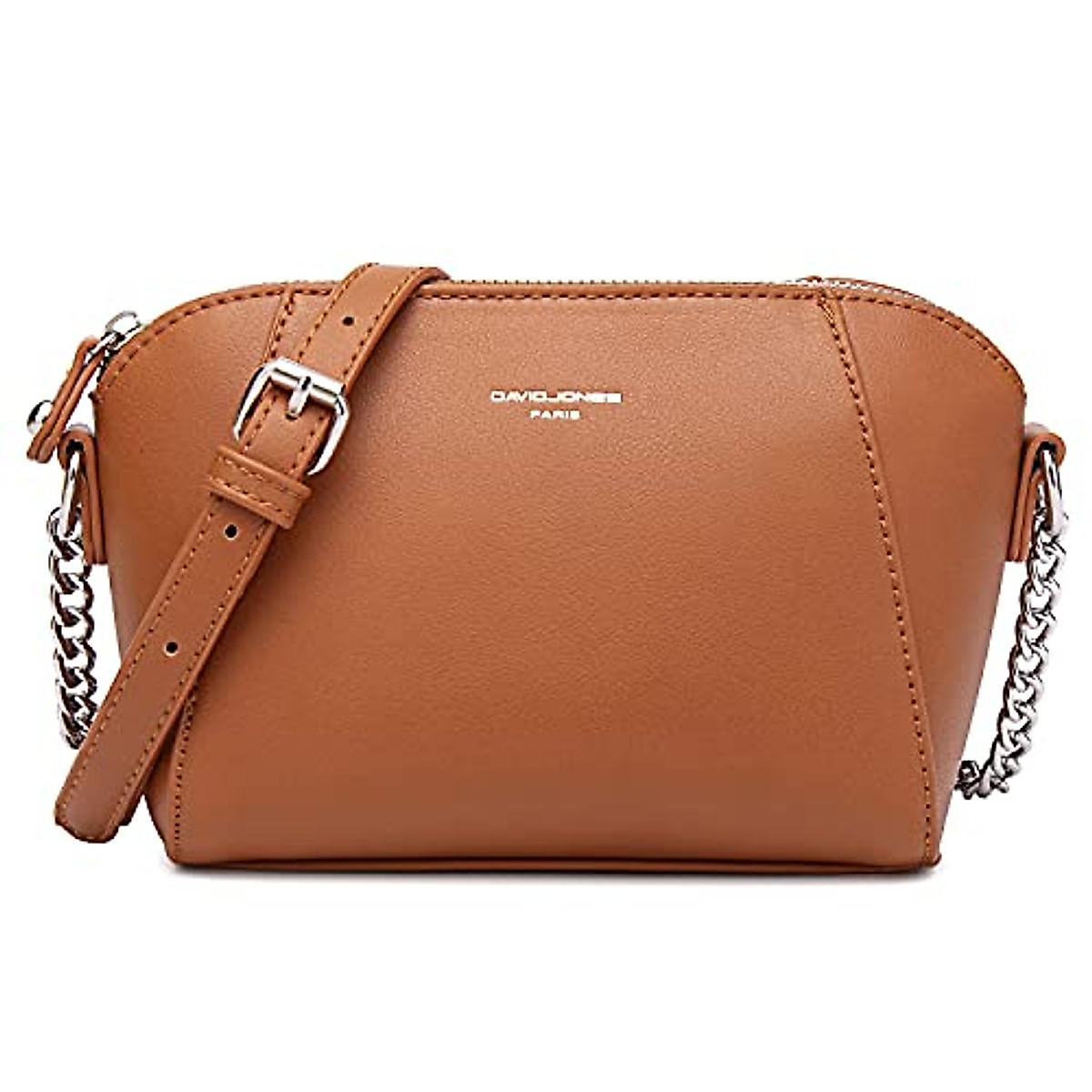 DAVIDJONES Faux Leather Hobo Purse and Wallet set for women Small Chain Crossbody Bags for Girls