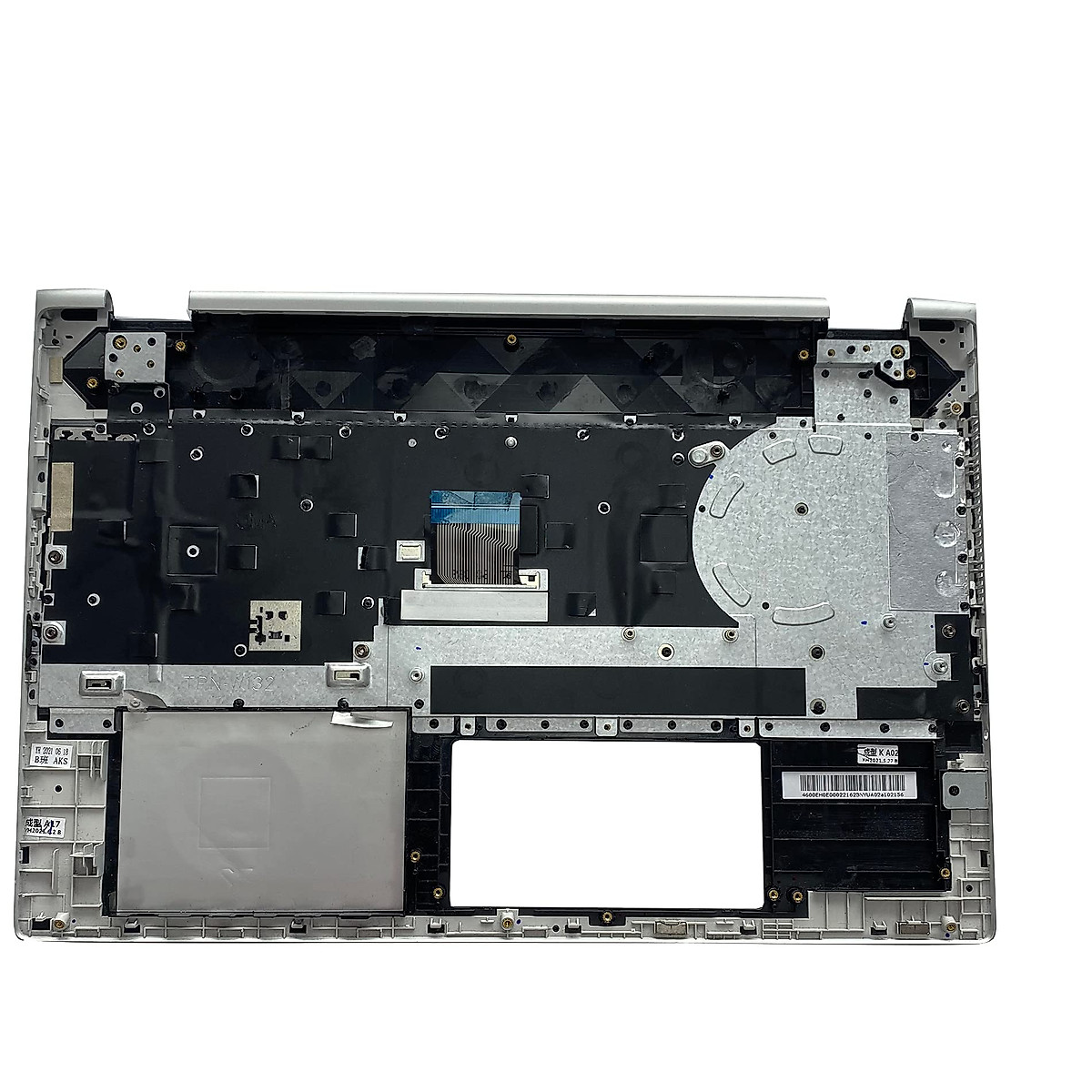 Replacement for HP Pavilion X360 15T-CR000 15T-CR 15 CR 15-CR0051OD Laptop Upper Case Palmrest Keyboard Assembly Part l20848-001 4600EH0E000 Top Cover Black