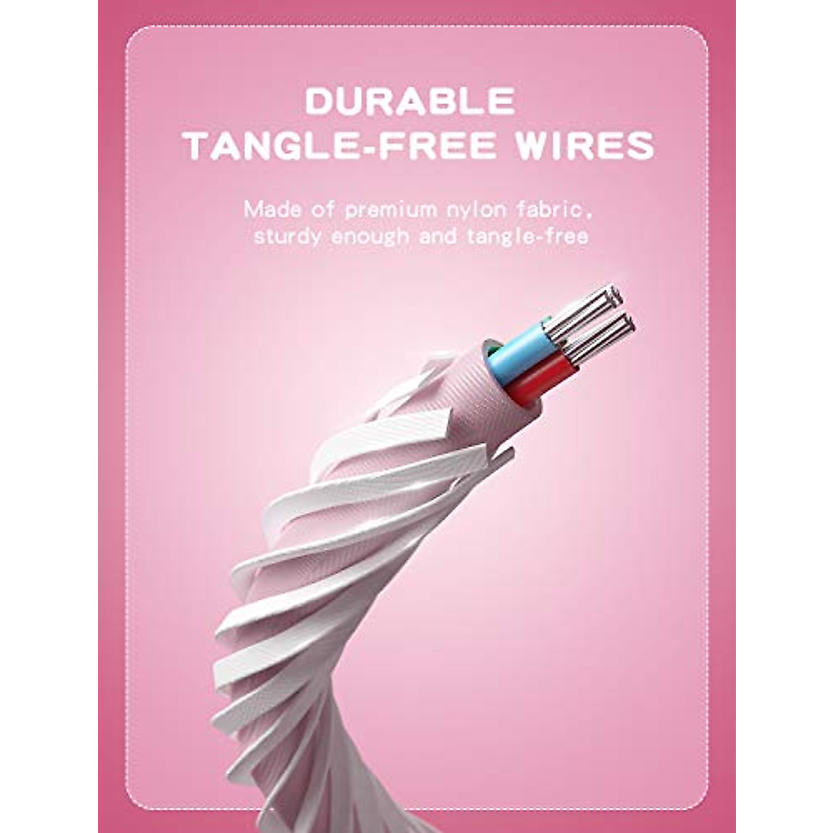 Kids Headphones with Microphone, Kids Headphones with Safe Volume 85db Limited-Shareport, Wired Headphones for Kids/Teens/Boys/Girls, Over Ear Kids Headphones for School/Travel/iPad/Phone/Tablet, Pink