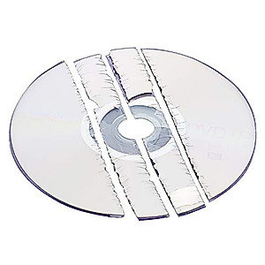 Amazon Basics 8-Sheet Strip-Cut Paper, CD, and Credit Card Shredder