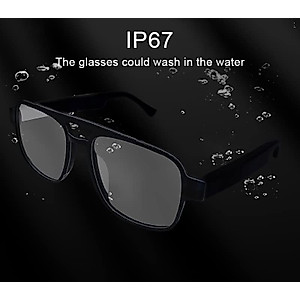 Smart Glasses Infrared Sensor Privacy Protection Noise Reduction Call Music Intelligent Interaction Waterproof Dustproof Personalized Headset
