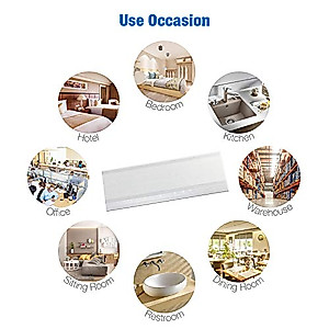 Faicuk 20-Pack Clear Window Fly Traps Sticky Fly Strip for Indoor Houseflies Nontoxic and Pesticide-Free