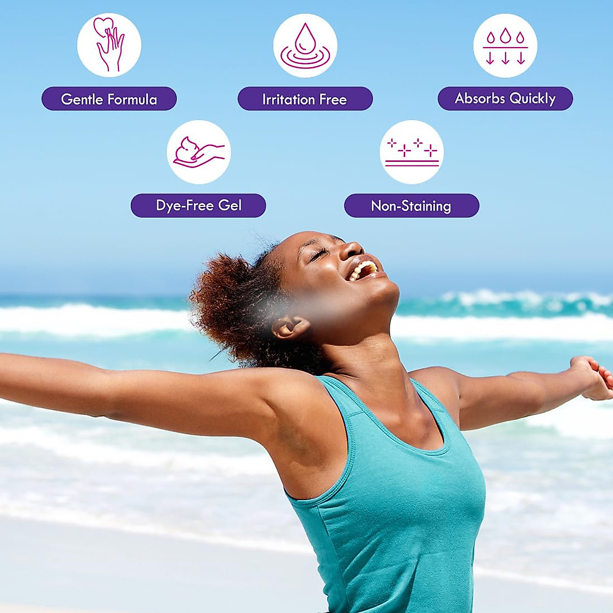 Bikini Zone Medicated After Shave Crème with Soothing Lidocaine, 1 Oz, 3 Pack