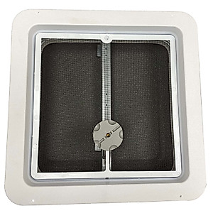 14" RV Roof Vent w/ Low Profile Metal Lid 75111-C
