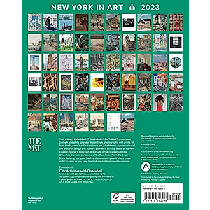 New York in Art 12-Month 2023 Engagement Calendar