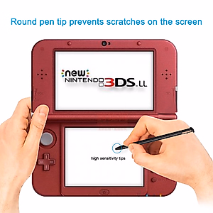 New 3DS Stylus Pen, Xahpower Replacement Stylus Compatible with Nintendo New 3DS, 4 in 1 Combo Touch Styli Pen Set Multi Color for New 3DS