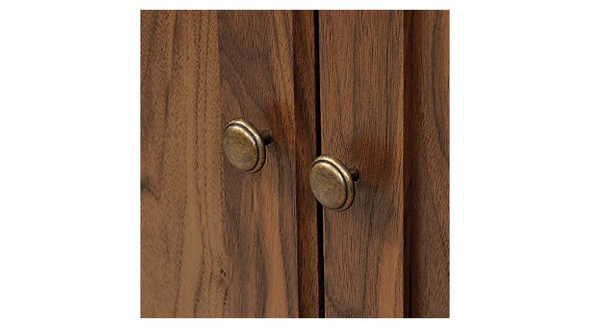 Sauder Grand Walnut Bookcase - Stylish & Functional