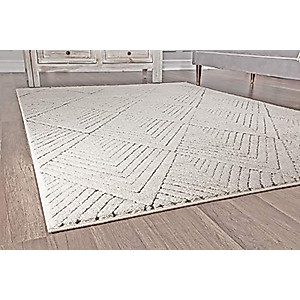 CosmoLiving by Cosmopolitan Area Rug, 8'0"x10'0", Alabaster