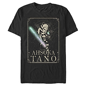 Star Wars Men's Warner Bros Snape Poster Premium Soft Hand Solid Tee, Black, xxx-large