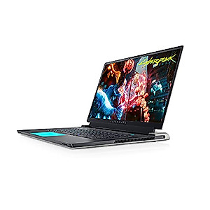 Alienware X17 R1, 17.3 inch FHD 360Hz Non-Touch Gaming Laptop - Intel Core i7-11800H, 32GB DDR4 RAM, 1TB SSD, NVIDIA GeForce RTX 3080 16GB GDDR6, Windows 11 Home - Lunar Light