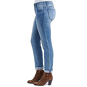 Democracy Women's Petite Ab Solution Girlfriend, Blue, 8P