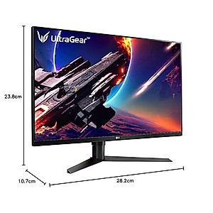"LG 32GK650F-B 32" QHD Gaming Monitor with 144Hz Refresh Rate and Radeon FreeSync Technology", Black