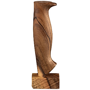 Knife Handle Material Wood Knife Handle Walnut 1 Piece - Handle Blanks for Knife Exotic Wood, Tool Handle Knife for Woodworking