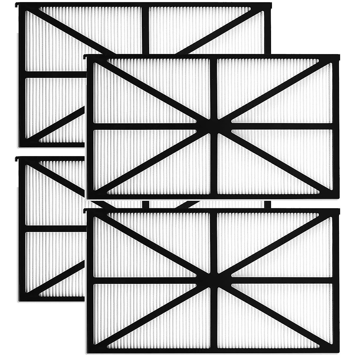 Replacement Robotic Pool Cleaner Filter Cartridges,Ultra Fine Cartridge Filter Panels, for Hayward Robotic AquaVac, TigerShark and SharkVac Pool Cleaners Maytronics Part Number: RCX70101(4 Pack)