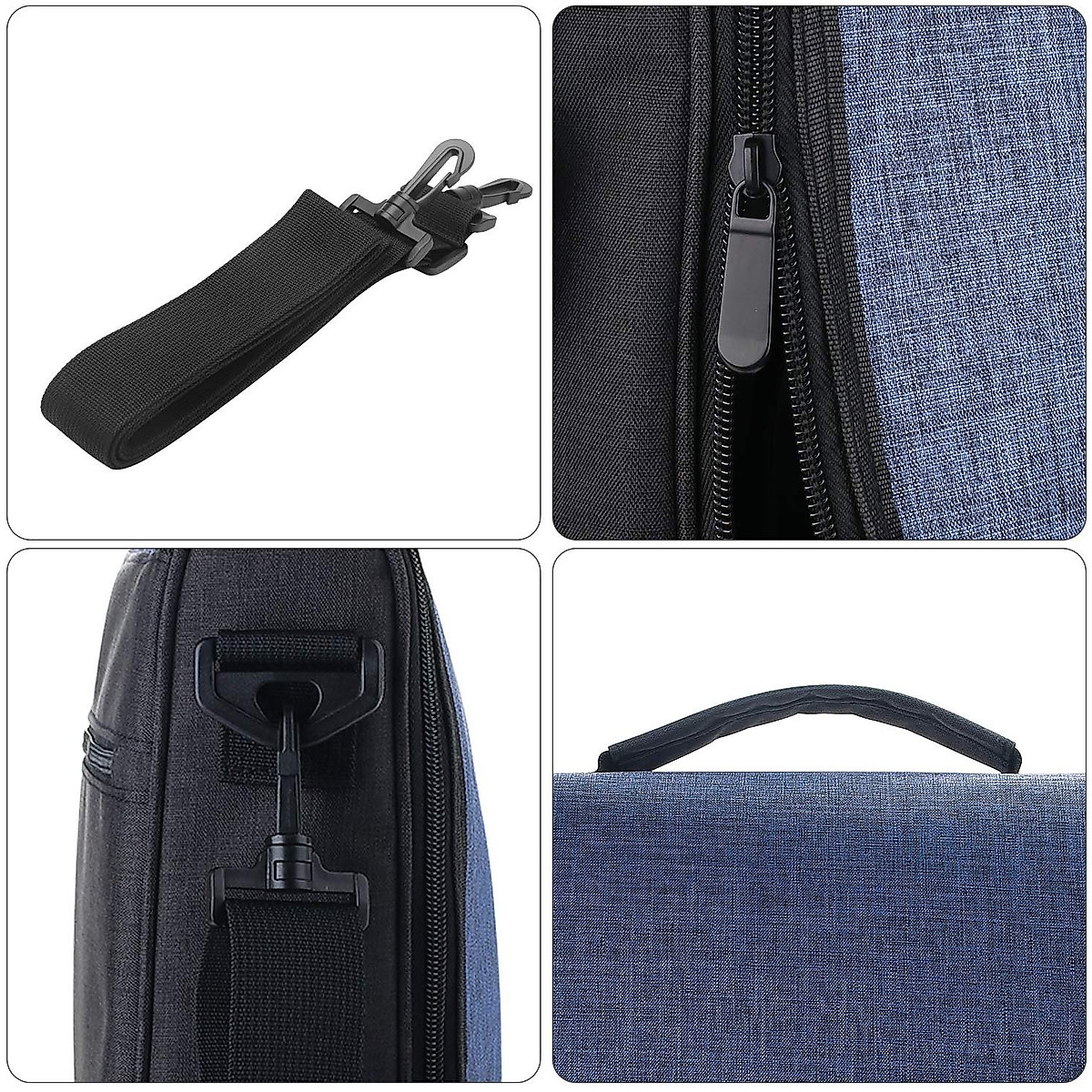 Everywhere Messenger Bag for Nintendo Switch, Libier Portable Storage Case Travel Shoulder Bag for Nintendo Switch, Holds the Switch Console, Pro Controller, Dock and Other Accessories