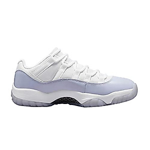 Jordan Women's 11 Retro Low Pure Violet White/Pure Violet-White (AH7860 101) - 8.5