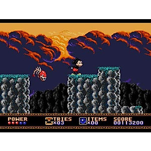 Castle of Illusion Starring Mickey Mouse (Sega Genesis) – Reproduction Video Game Cartridge