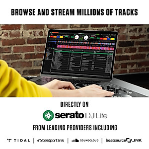 Numark Party Mix Live + HF125 - DJ Controller/Adults & Kids DJ Set with DJ Lights, DJ Speakers, DJ Mixer and Portable DJ Headphones