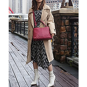 MKF Collection Satchel Bag for Women’s Crossbody Tote Handbag Top-Handle Purse