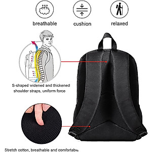 Vlnfdts Kids Backpack Cartoon Anime School Bag Cute Large Capacity Travel Bag Student Bookbag for Boys Girls Teenager