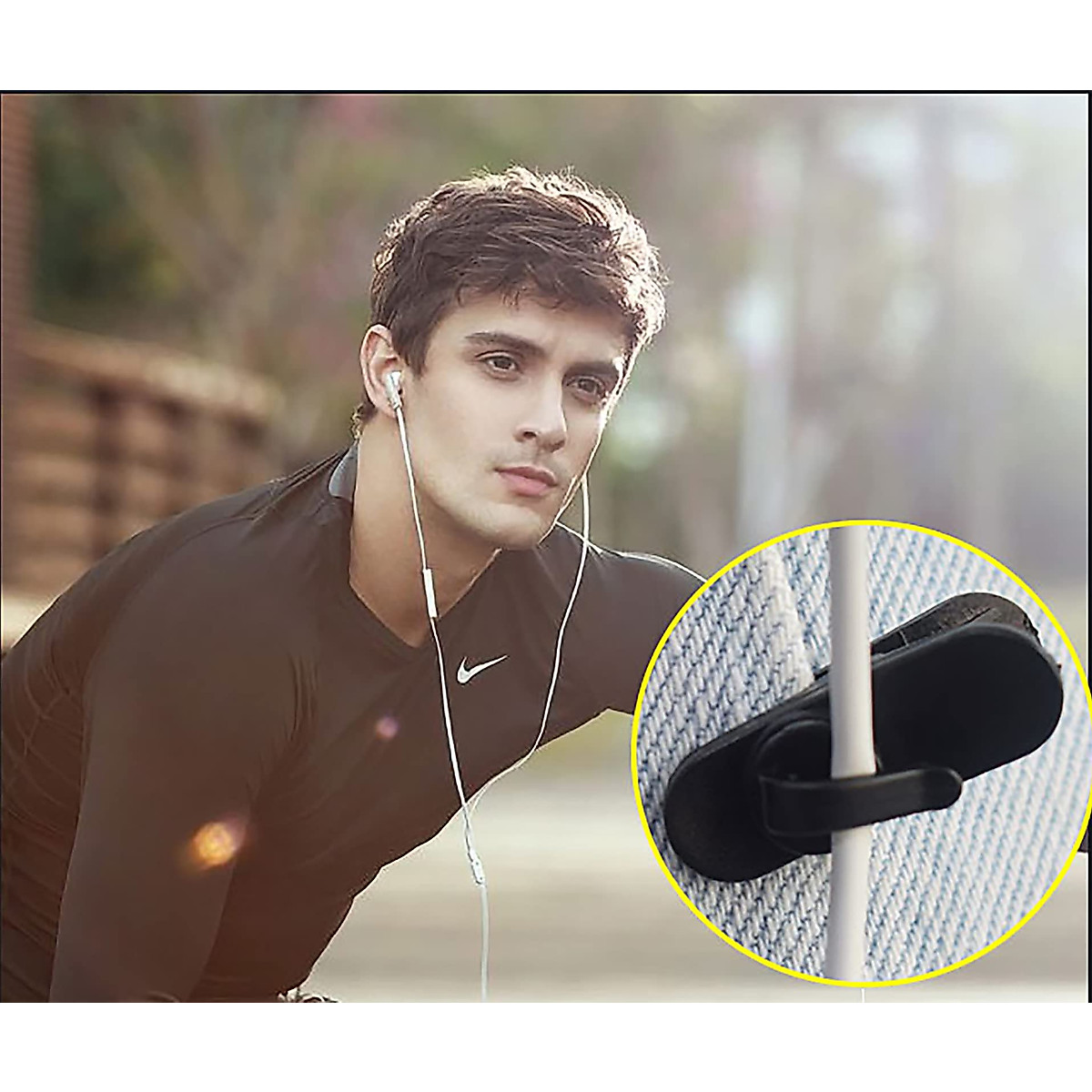 Lapel Microphone Clip on Shirt - Wireless Metal Tie Clips and Mic Plastic Wire Clips for Recording Video