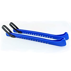 Guardog Centipede Style Ice Hockey Skate Guards - Trim to Fit Most Hockey Skates - Blue