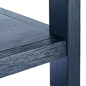 Safavieh Home Collection Johni Navy and Gold 5-Shelf Storage Etagere