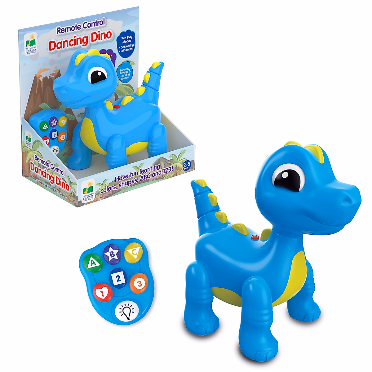 The Learning Journey: Play & Learn RC Dancing Dino - Remote Control Toddler Toys & Gifts for Boys & Girls Ages 2+ Years and Up - Award Winning Toys