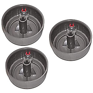 Weber 66047 3 Piece Knob Kit for 2019 and Newer Genesis II E/ES 310/610 Series Grills