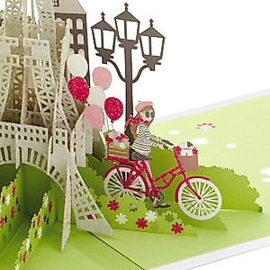 Hallmark Signature Paper Wonder Pop Up Birthday Card (Paris, Trés Happy)
