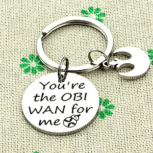 Kivosliviz Star Wars Gifts for Boyfriend Star Wars Rebels Keychain Starwars Valentines Gifts for Husband