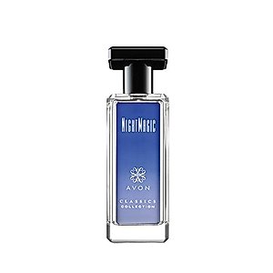 Avon Night Magic Cologne Spray 1.7 fl oz – Sultry Blend of Neroli, Jasmine & Musk – Timeless Fragrance from The Classics Collection – Warm Wood Floral Notes for a Sensual & Enchanting Night