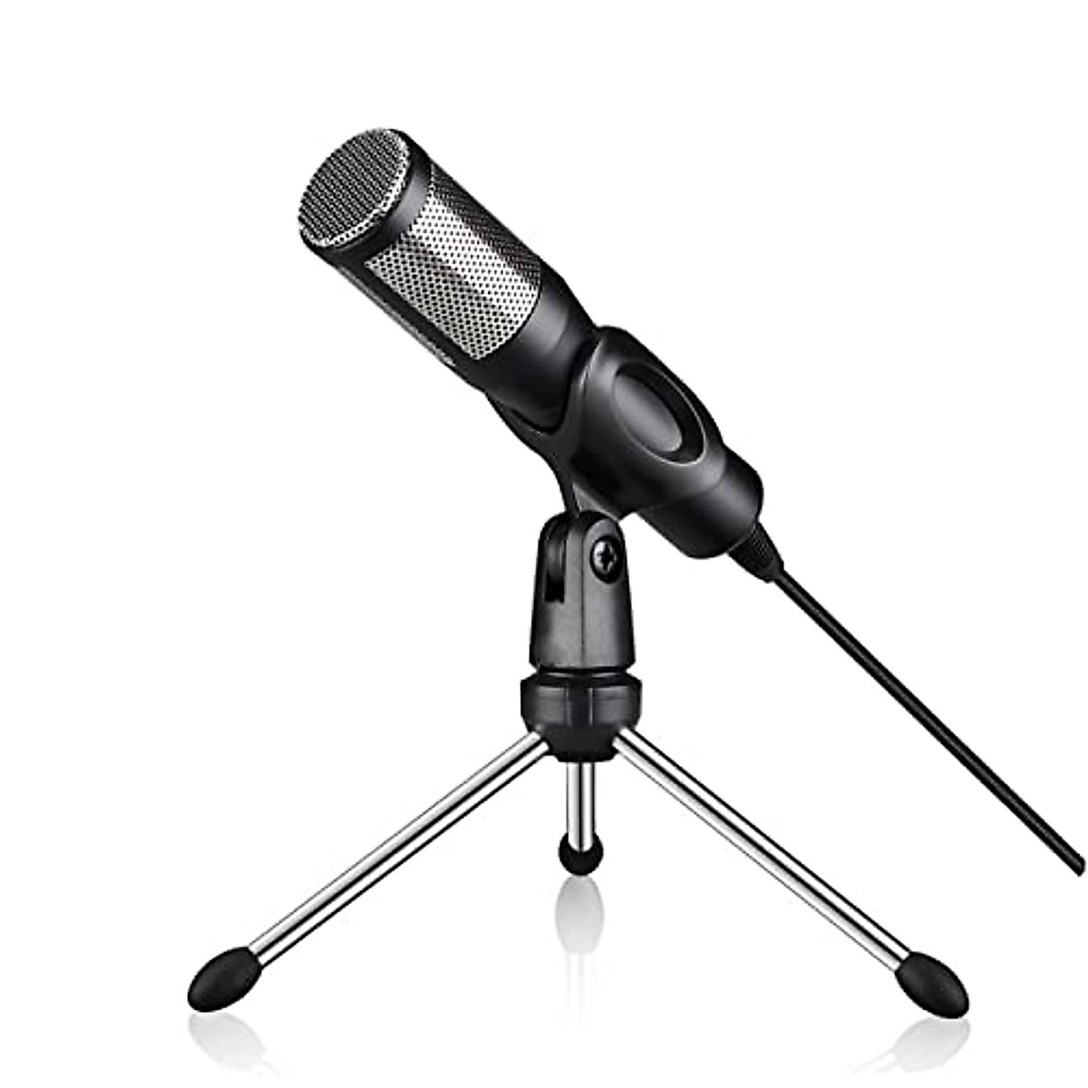 KOMBIUDA Free Drive Microphone USB Microphone Kit Long Distance Microphone gaming microphone USB computer microphone for desktop USB Plug and Play Microphone driver free tripod