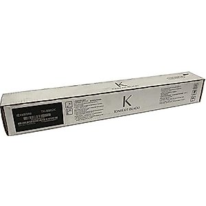Kyocera 1T02RRCUS0 Model TK-8802K Black Toner Cartridge For use with Kyocera ECOSYS P8060cdn A3 Color Laser Printer, Up to 30000 Pages Yield at 5% Average Coverage