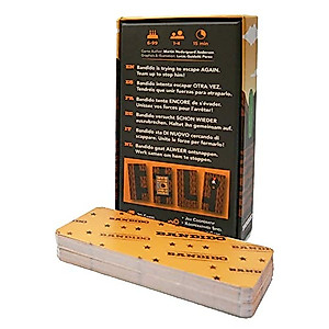 Helvetiq Bandido Card Game | Fun Strategy Game for Family Game Night | Cooperative Game for Adults and Kids | Ages 6+ | 1-4 Players | Average Playtime 15 Minutes | Made