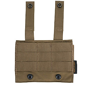 EXCELLENT ELITE SPANKER Tactical Open Top Double/Triple Pistol Mag Pouch for Glock M1911 92F Magazines 40mm Grenade(Coyote Brown)