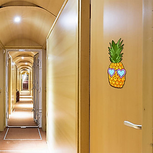 Cruise Door Decorations Pineapple, Funny Magnetic Cruise Decorations for Cabin Door or Stateroom…
