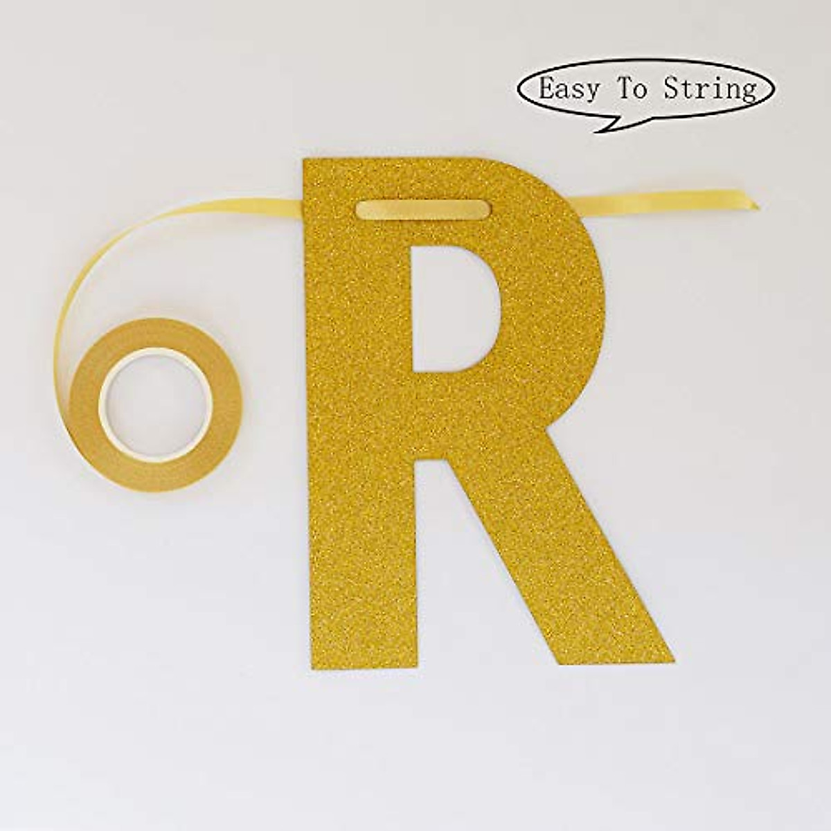 MAGJUCHE Gold glitter Cheers to 38 years banner,38th birthday party decorations