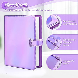 Ablus 256 Pockets Photo Album for Polaroid Snap SnapTouch Zip Mint Cameras Printers, Fujifilm Instax Mini 11 90 9 8+ 8 7S 70 50S 26 25 LiPlay Instant Camera Film, Mini Link SP-1 Printer(Nebula Purple)