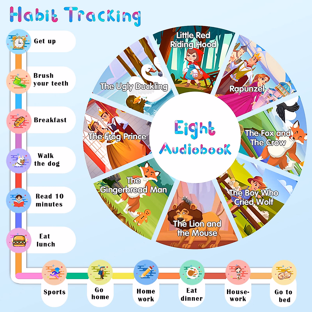 Kids Smart Watch Girls Boys - Smart Watch for Kids Game Watch Gifts for 4-12 Years Old with 15 Games Camera Alarm Video Music Player Pedometer Flashlight Birthday Gift Toys for Boys Girls (Black)