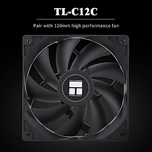 Thermalright Assassin X120 Refined SE CPU Air Cooler, 4 Heat Pipes, TL-C12C PWM Fan, Aluminium Heatsink Cover, AGHP Technology, for AMD AM4 AM5/Intel LGA 1150/1151/1200/1700