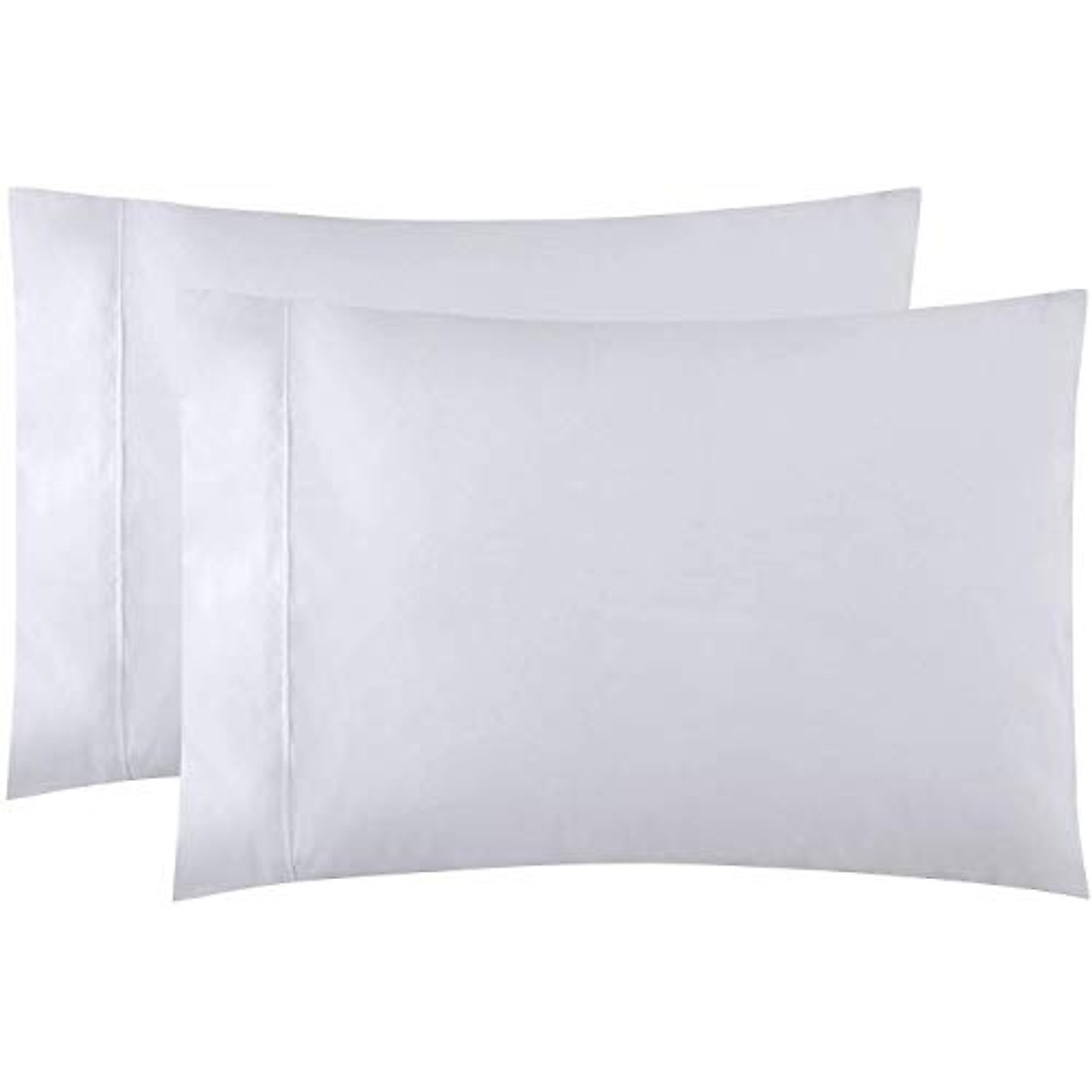 Luxury Egyptian Cotton 500 Thread Count 4 Pieces Bed Sheet Set - Premium Sateen Weave - Silky Smooth - Fits Upto 10-12 Inches Deep Pocket - Hotel Collection - Full Size (White)