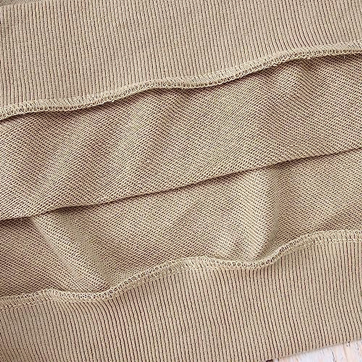 BOUTIKOME Never Better Skeleton Sweatshirt Women's Halloween Shirt Horror Skull Fall Long Sleeve Sarcastic Pullover Tops(Khaki,M)