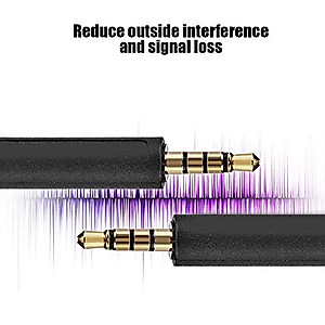 Pomya Male to Female Headphone Audio Adapter,3.5mm OMTP to CTIA Conversion Earphone Adapter for Earphone Compatible with Smartphones and Tablets,OMTP to CTIA Converter( 3PCS)