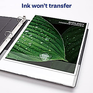 Avery® Heavy-Duty View 3 Ring Binder, 5" One Touch EZD® Rings, White, Pack Of 2 Binders