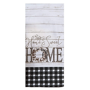Home Sweet Home Kitchen Terry Towel and Tea Towel 2-pc Set Farmhouse Family