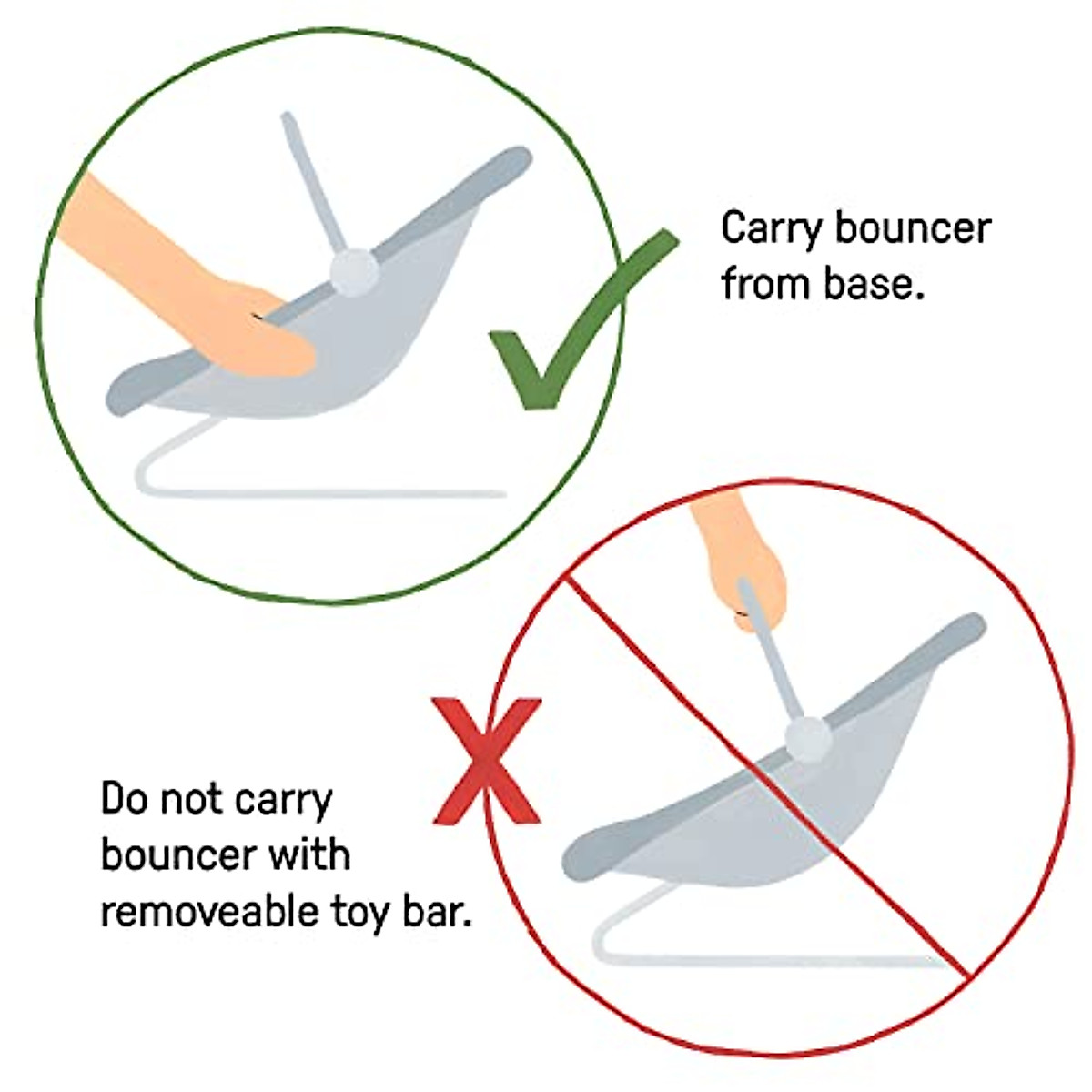 Ingenuity Soothing Baby Bouncer Infant Seat with Vibrations, -Toy Bar & Sounds, 0-6 Months Up to 20 lbs (Pink Flora the Unicorn)