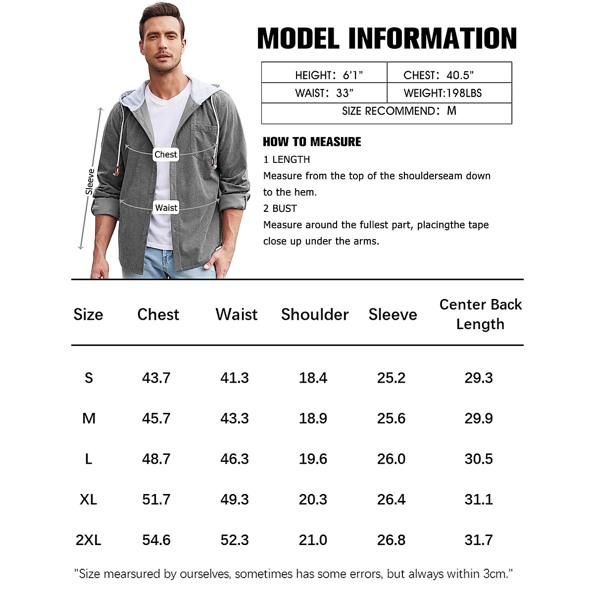 COOFANDY Mens Corduroy Shirts Jacket Casual Stylish Long Sleeve Button Up Shirt Jacket