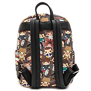 Loungefly Stranger Things Baby Characters Chibi All Over Print Mini Backpack